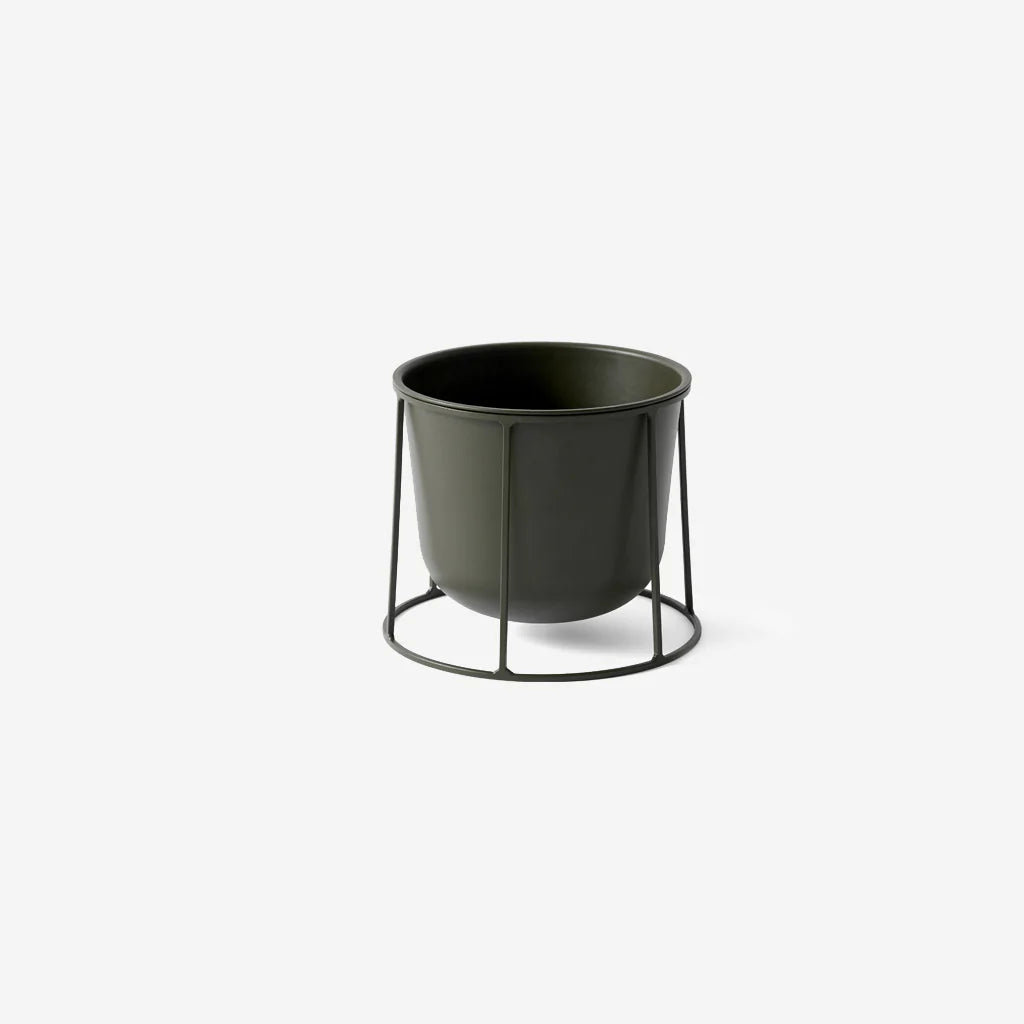 Offshoot | Menu | Plant Stands | Wire Plant Stand Black Medium ...